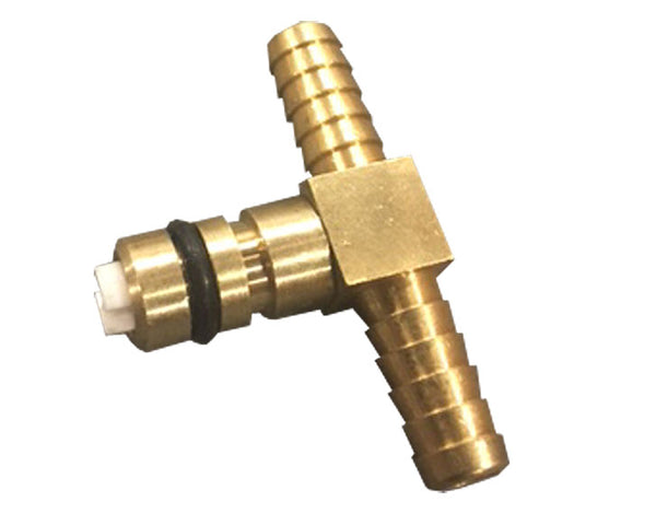 FITTING BIB GAS IN TEE, FLOJET PUMP (QUANTITY/2) - sodapartsexpress.com