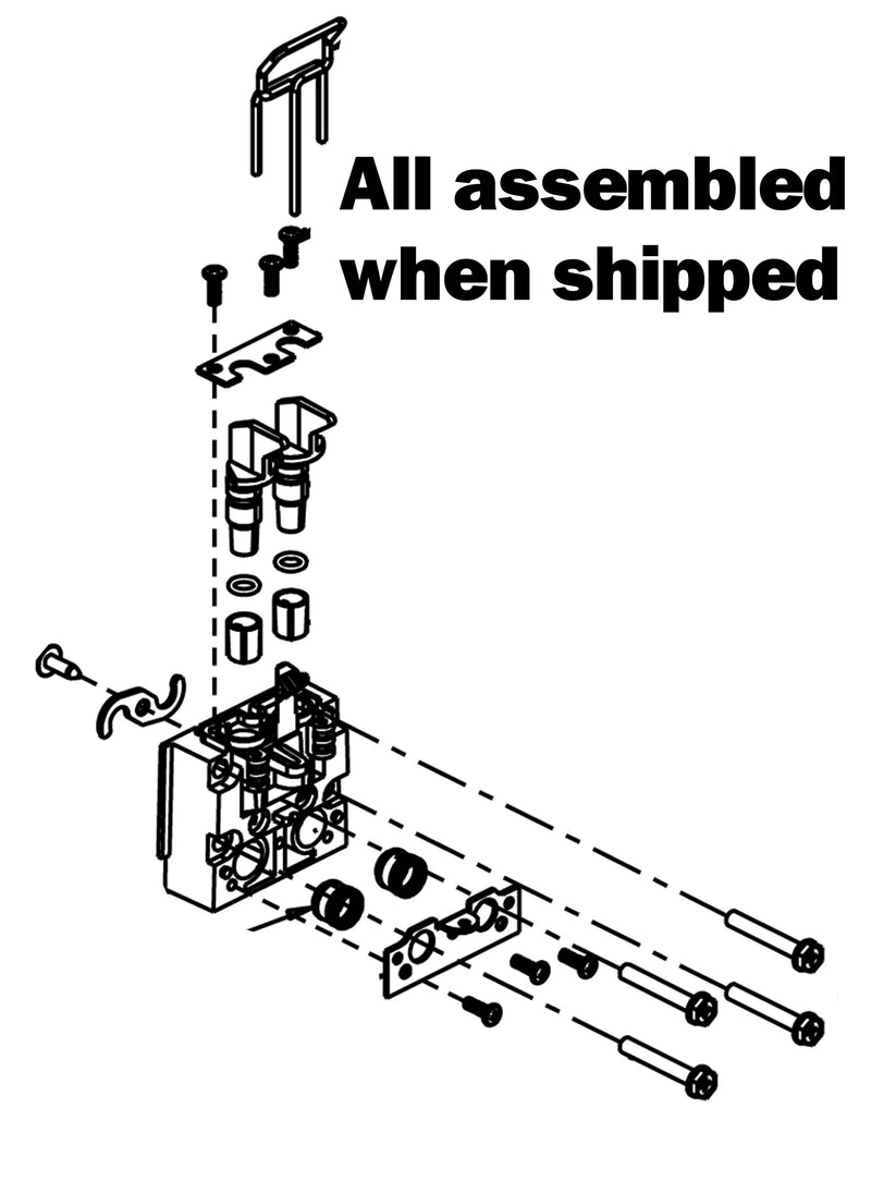 LEV Mounting Blocks - sodapartsexpress.com